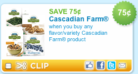 New Coupons! Cascadian Farms, Gerber Graduates, Honey Nut Cheerios ...